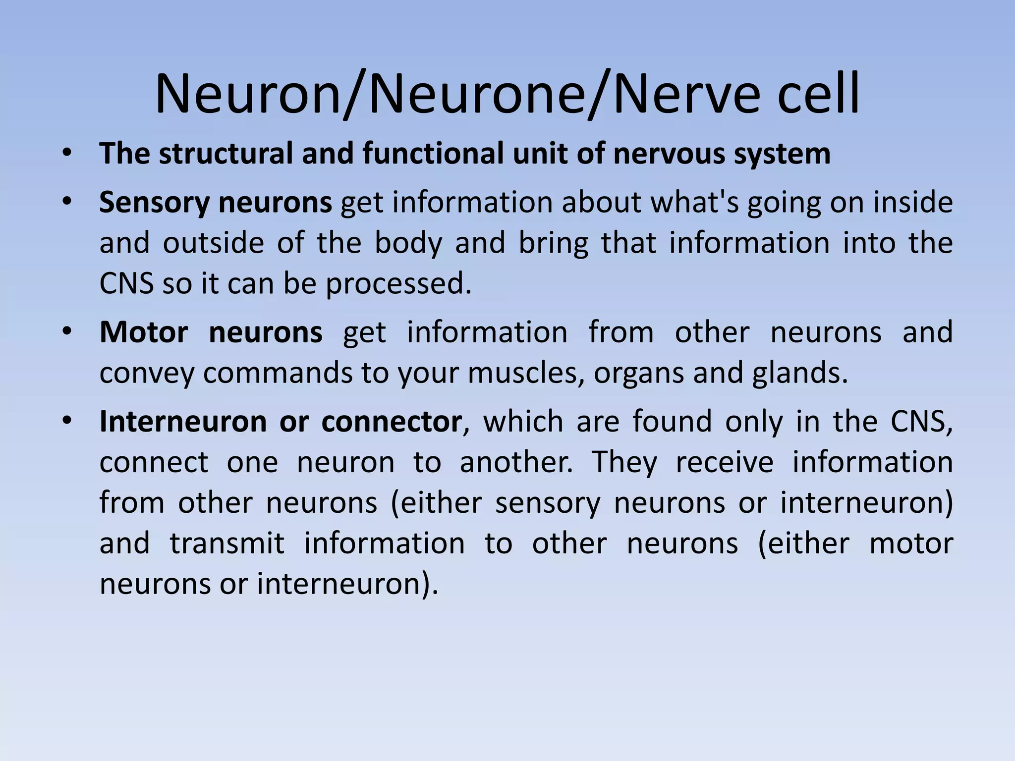 Human nervous system chapter Science SEE Nepal | PPTX