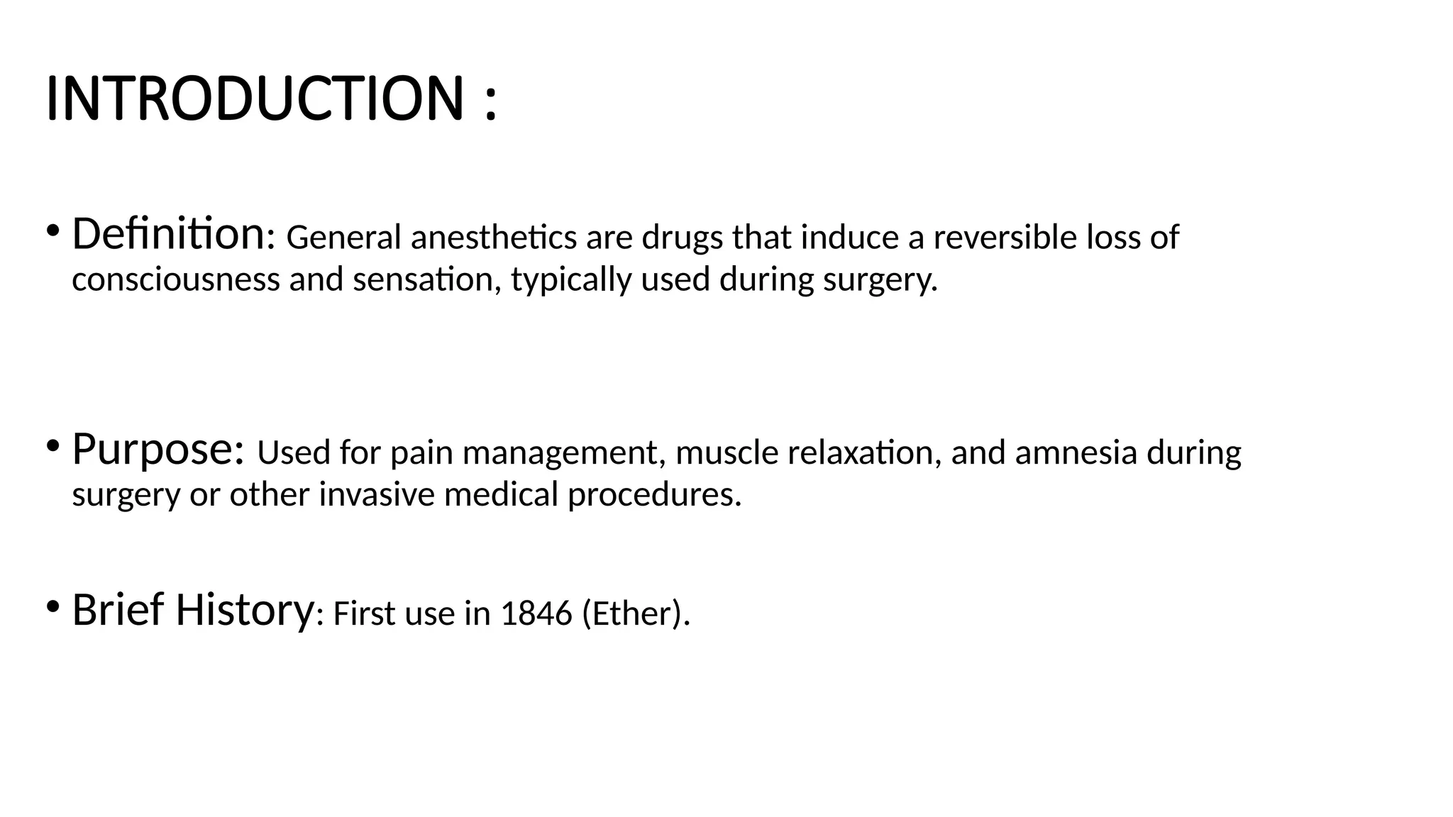 Central Nervous System Pharmacology ( General Anesthetics ).pptx
