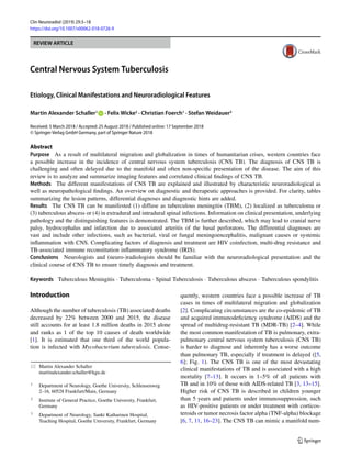 Central Nervous System Tuberculosis.pdf