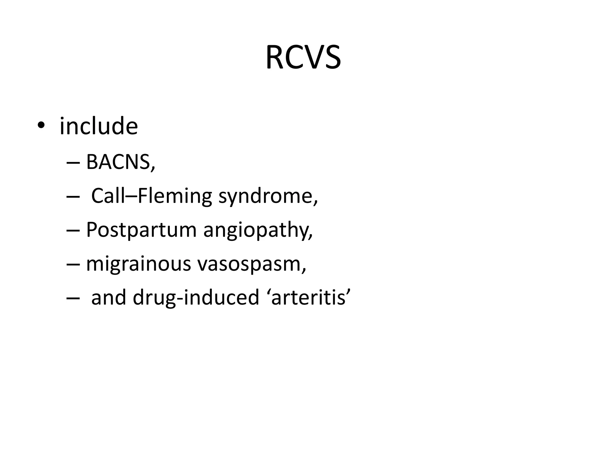 Central nervous system vasculitis | PPTX