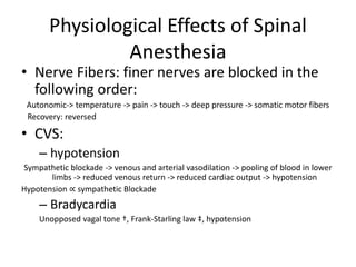 Central neural blockade | PPTX