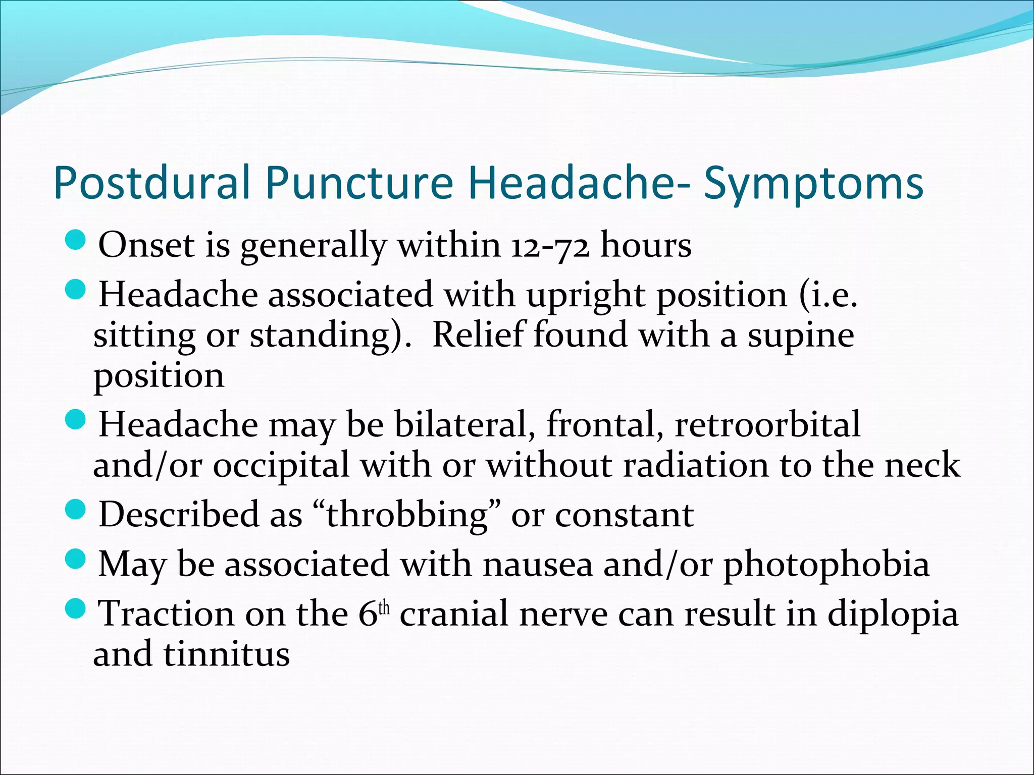 Central neuroaxial blockade | PPT