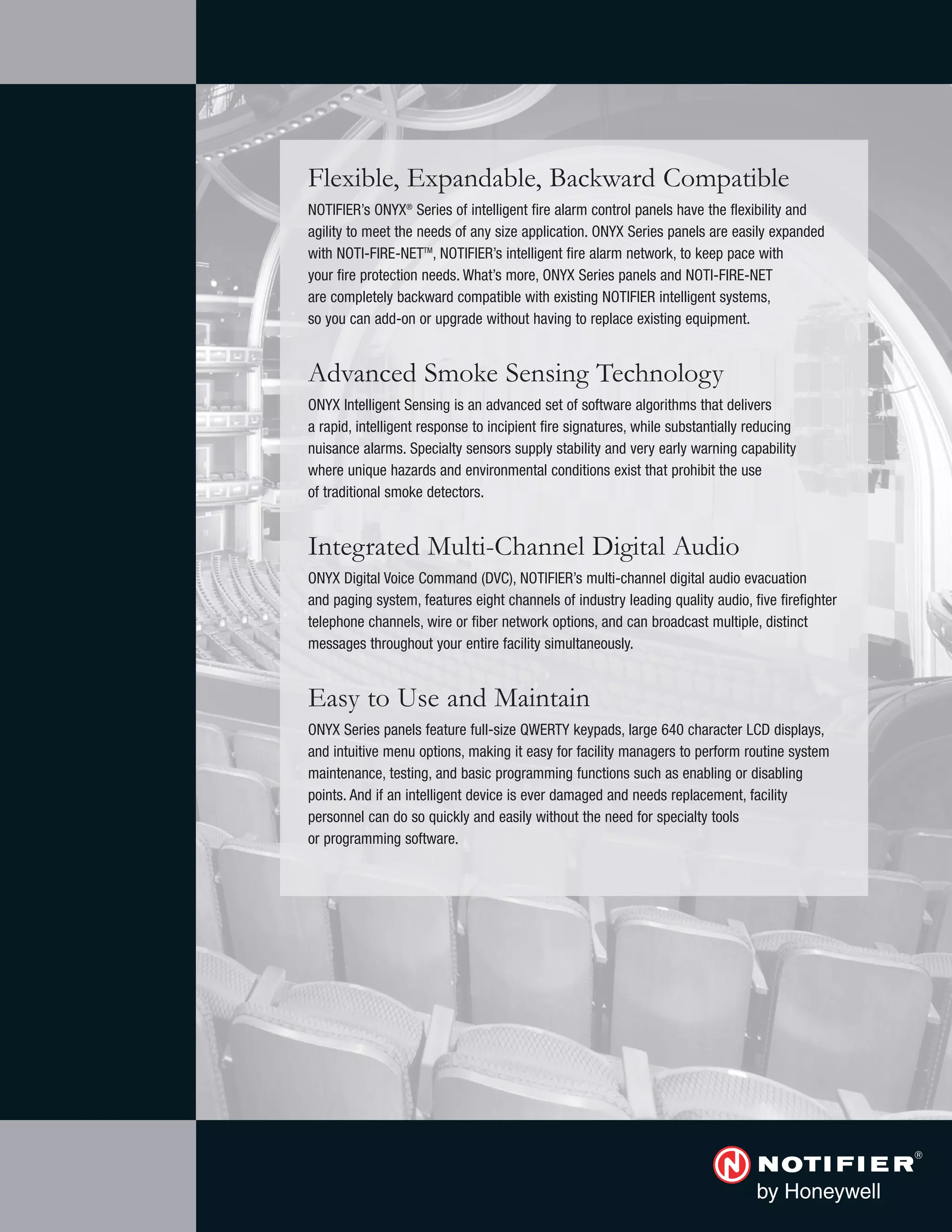 Central Notifier Série Onyx | PDF