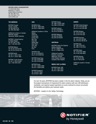 Central Notifier Série Onyx | PDF