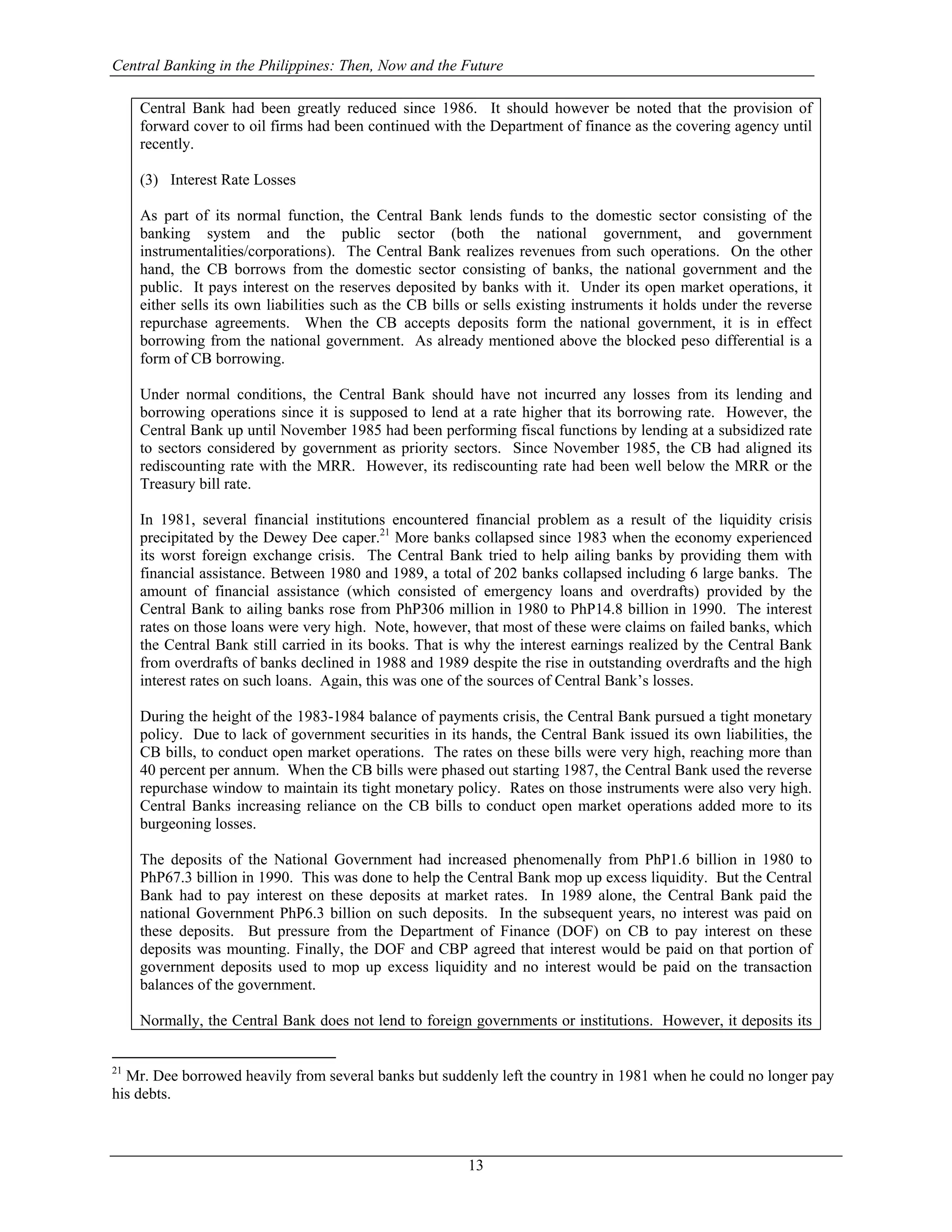 Central of the philippines then, now and the future | PDF