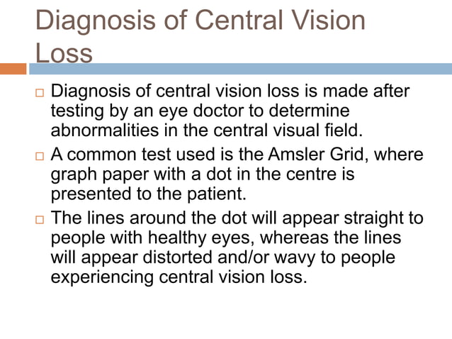 Central and Peripheral Vision & their Diseases | PPTX | Eye and Vision Conditions | Diseases and ...