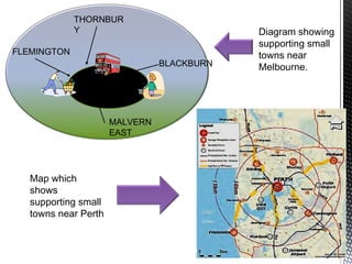 Central Place Theory Map