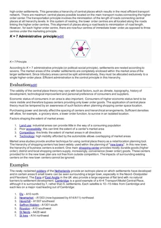 Central place theory | DOCX