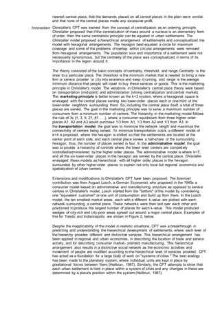 Central place theory | DOCX