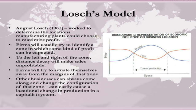 Central place theory of august losch | PPTX | Business | Business and ...