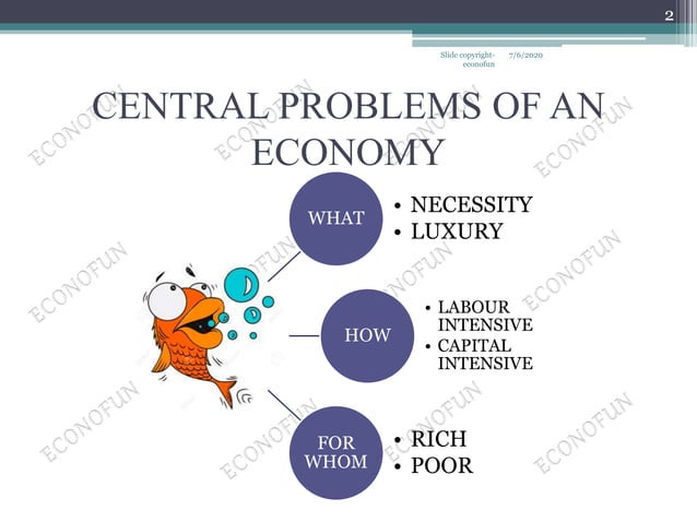 Central problems of an economy | PPTX | Economy | Business and Finance