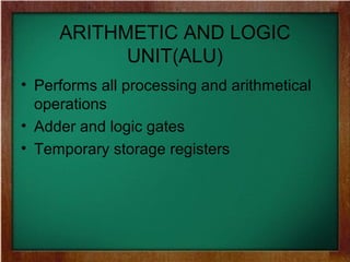Central processing unit | PPT