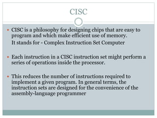 Central processing unit | PPTX