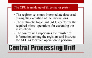 Central processing unit | PDF