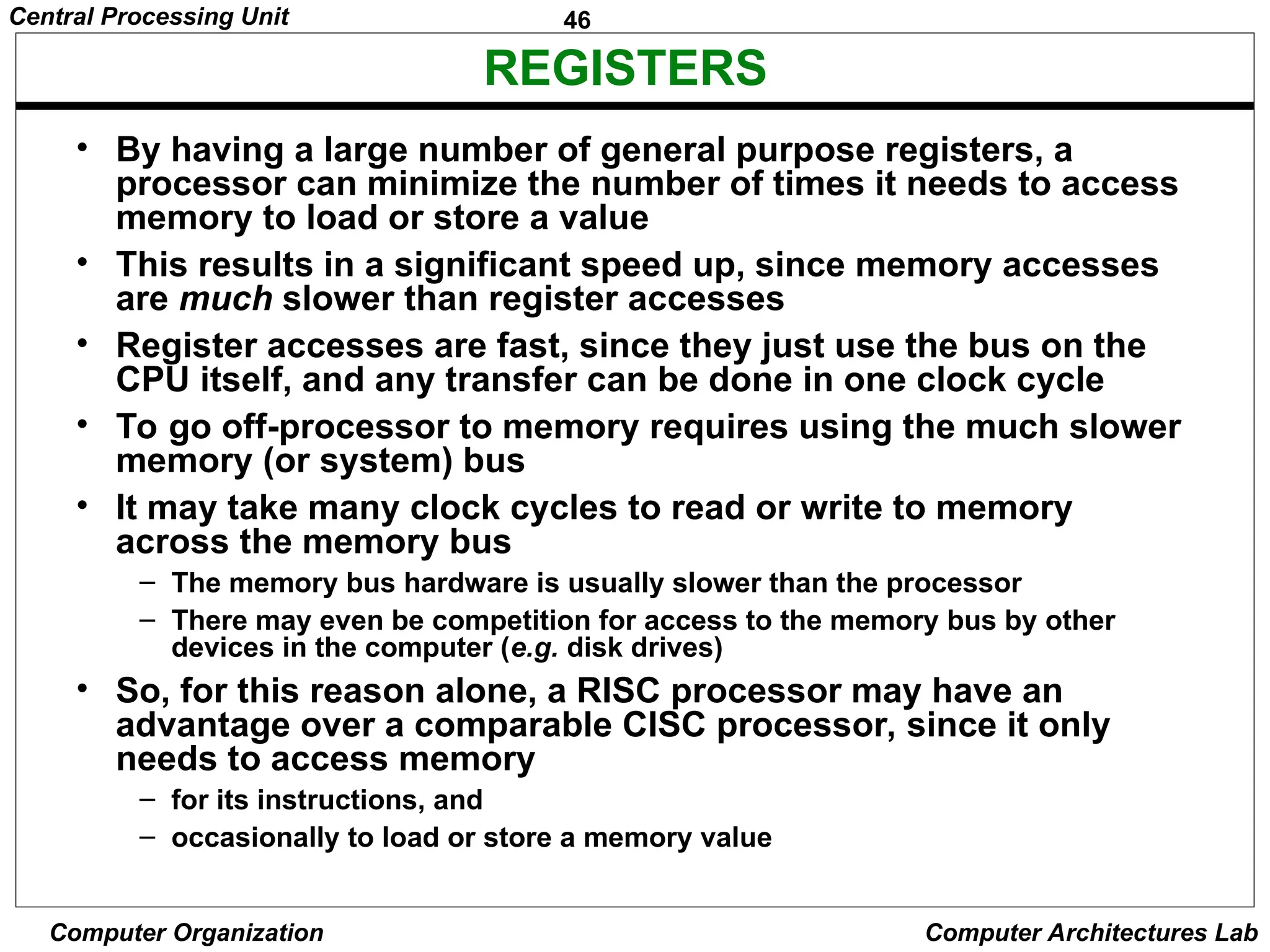 Central Processing Unit_Computer Organization.ppt | Operating Systems ...