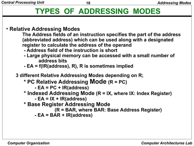 Central Processing Unit_Computer Organization.ppt | Operating Systems ...