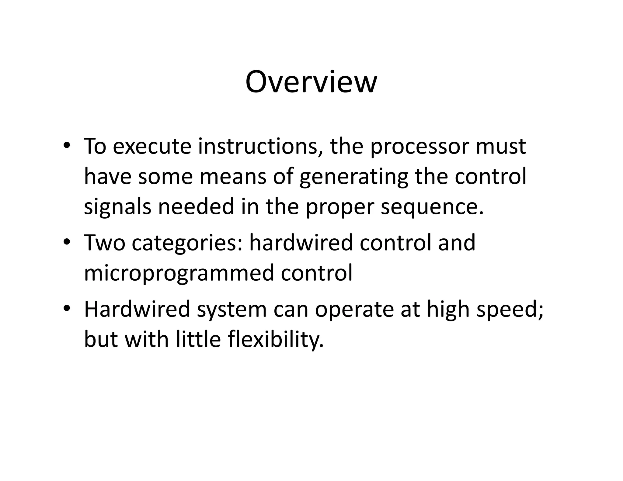 Central processing unit ii | PPT