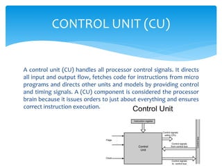Central processing unit (CPU) | PPTX