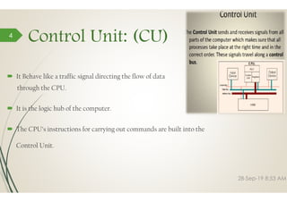 Central processing unit (cpu) | PDF