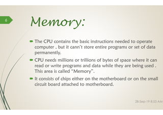 Central processing unit (cpu) | PDF
