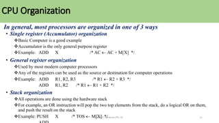 Central processor organization | PDF