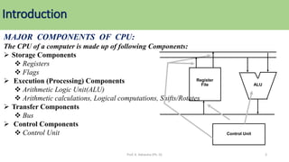 Central processor organization | PDF