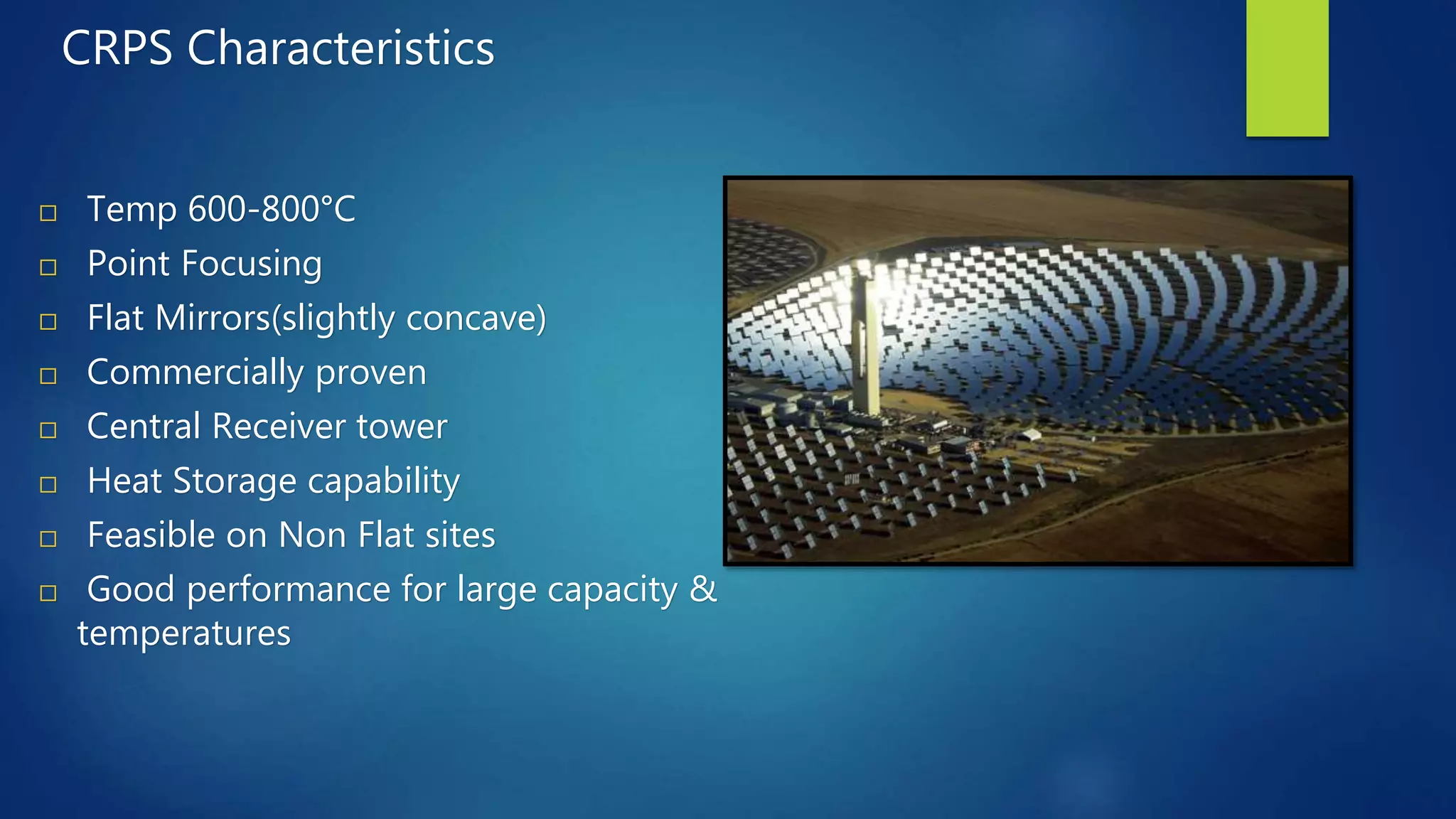 Central receiver power system | PPTX