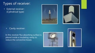 Central receiver power system | PPTX | Power and Energy Industry ...