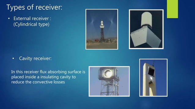 Central receiver power system | PPTX | Power and Energy Industry ...