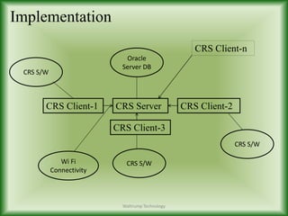 Central report system for lg | PPT
