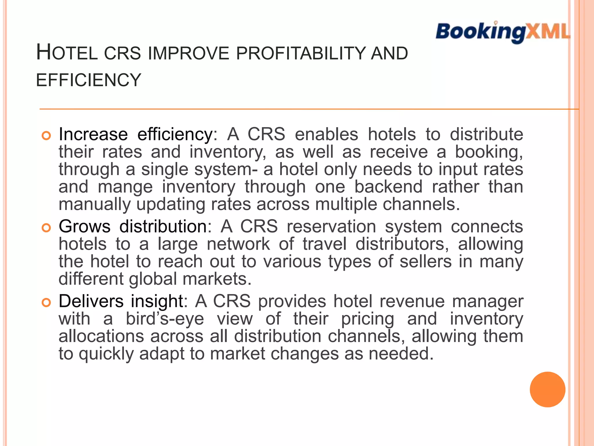 Central reservation system | PPTX