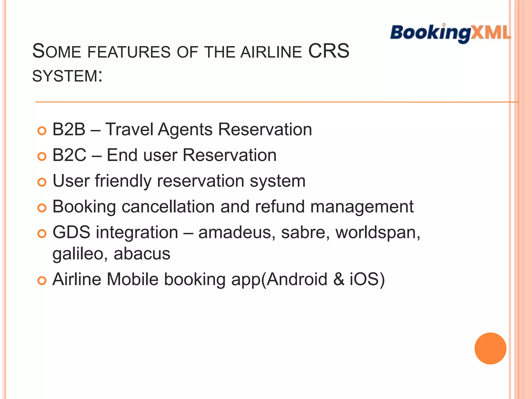 Central reservation system | PPTX