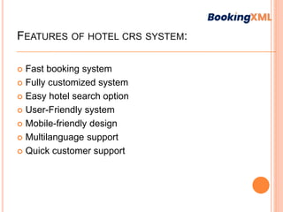 Central reservation system | PPT
