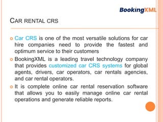 Central reservation system | PPT