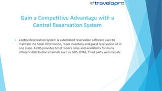 Central Reservation System | PPTX
