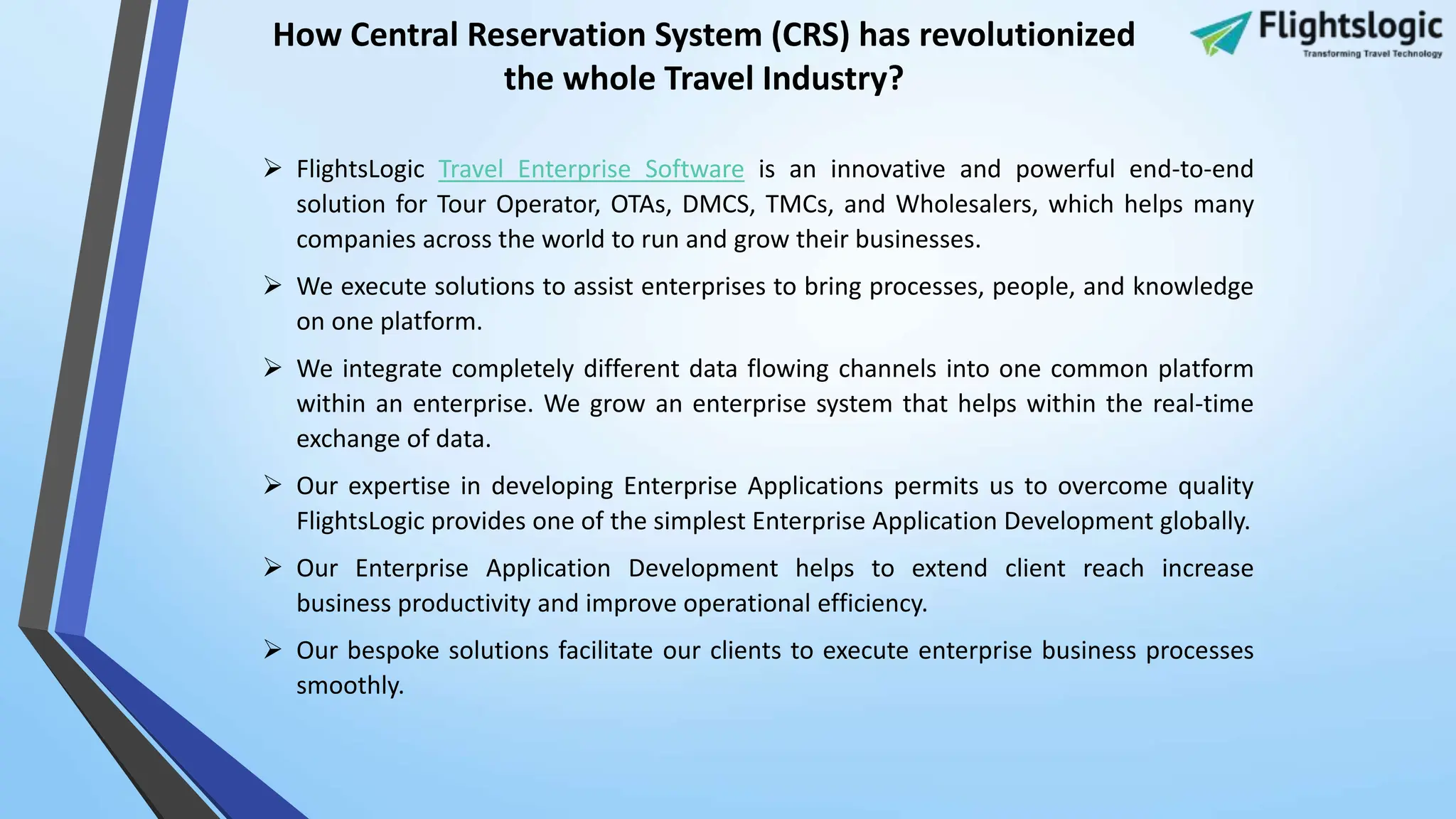 Central Reservation System | CRS System | PPT