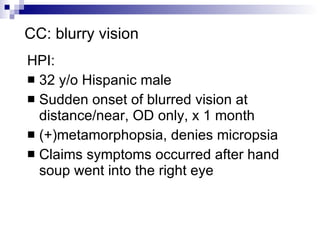 Central Serous Chorioretinopathy | PPT