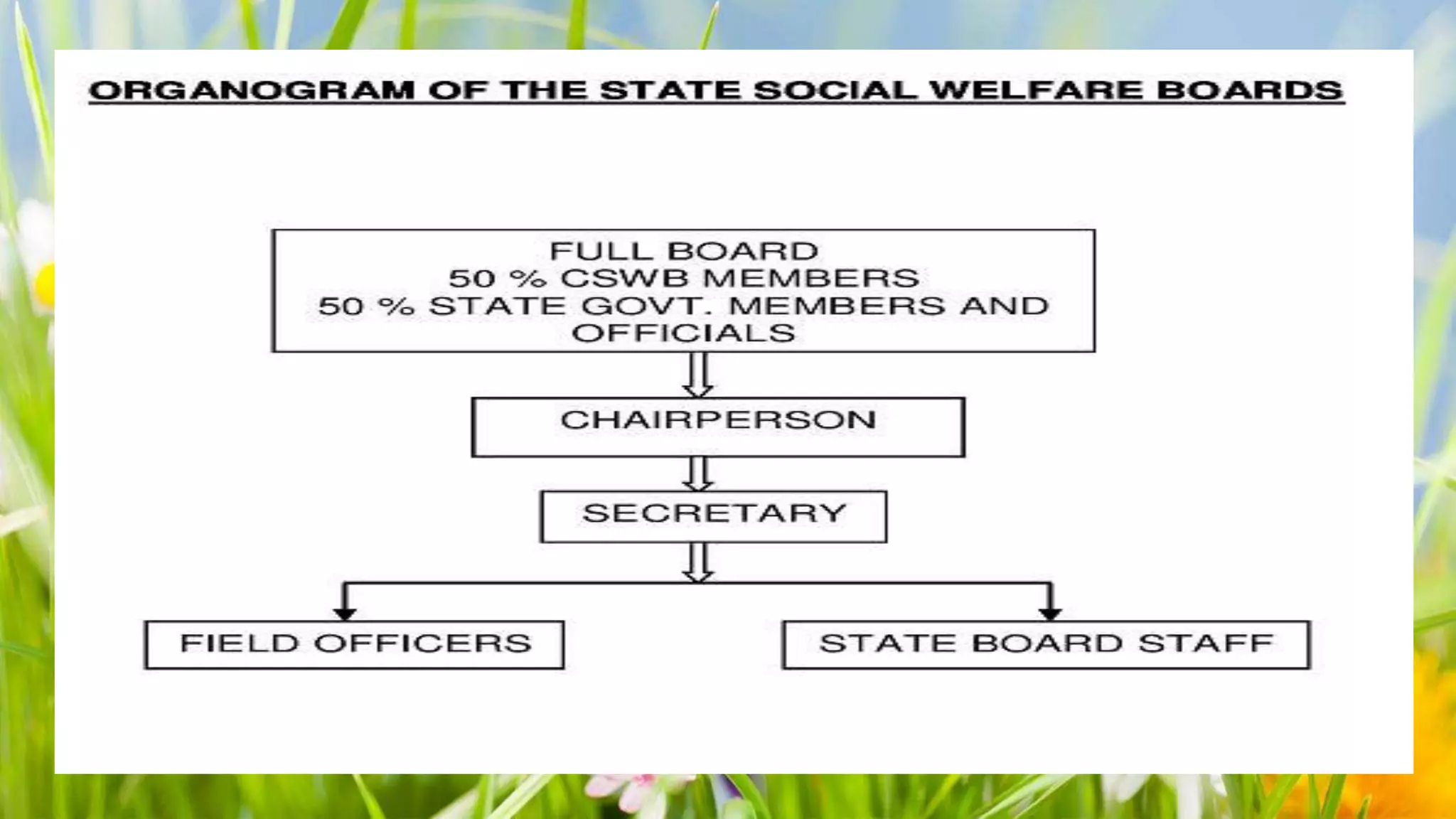 Central & State Social Welfare Board | PPTX
