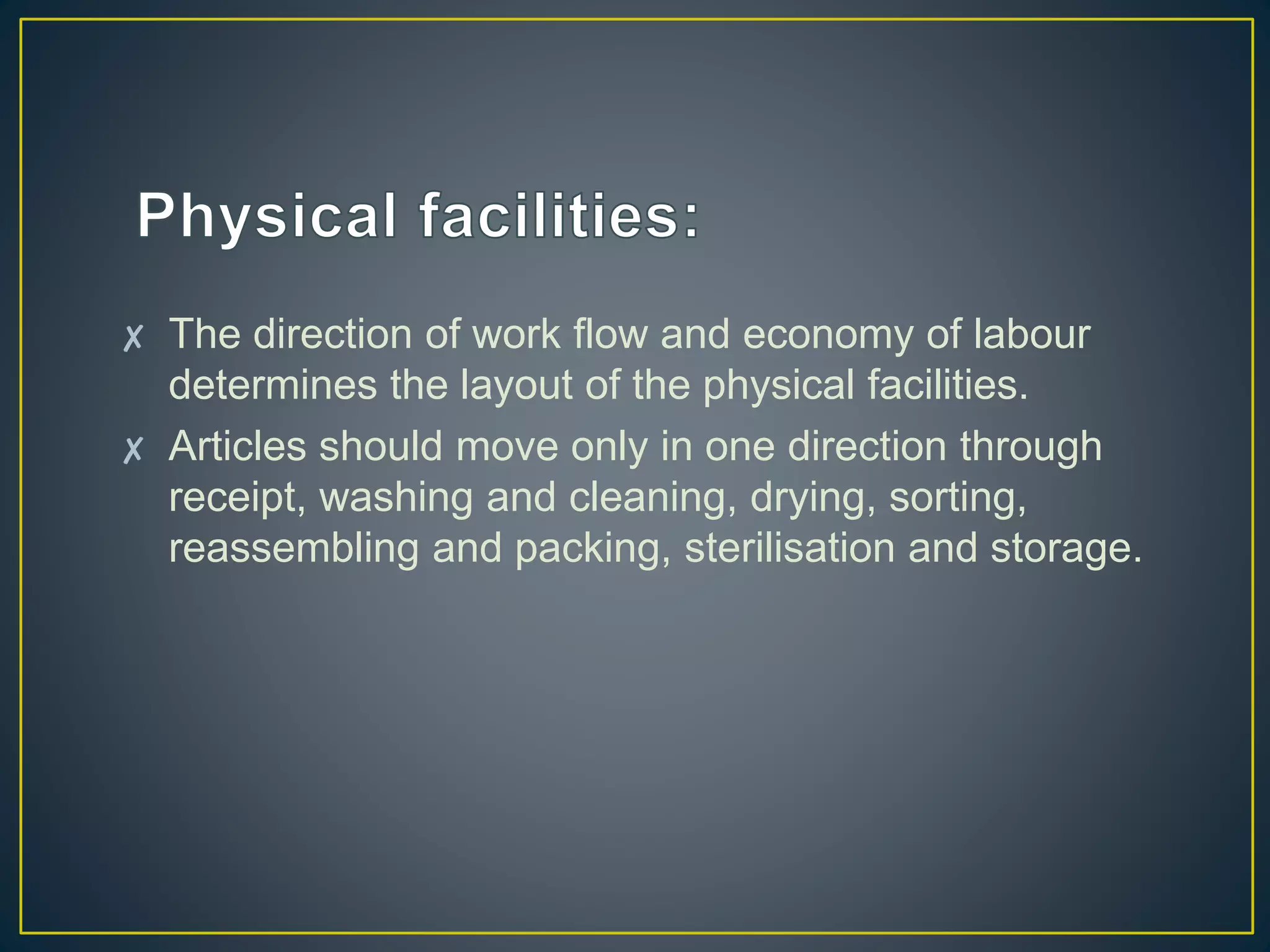 Central sterile supply department(cssd) | PPTX