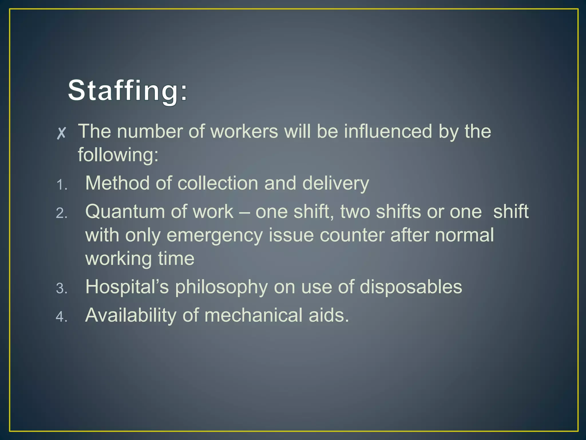 Central sterile supply department(cssd) | PPTX