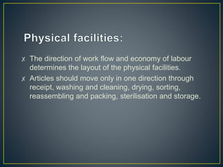 Central sterile supply department(cssd) | PPTX