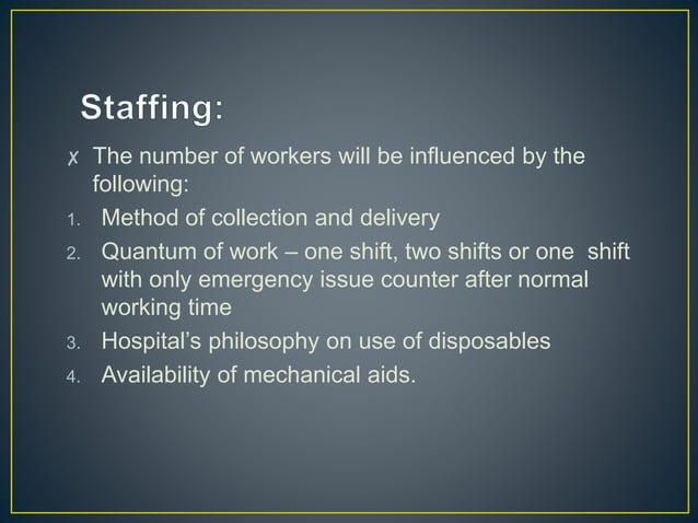 Central sterile supply department(cssd) | PPTX | Healthcare Industry ...
