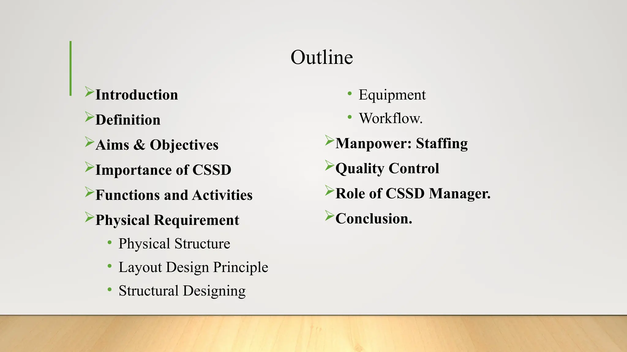 CENTRAL STERILE SUPPLY DEPARTMENT (CSSD) By Sachin dwivedi.pptx ...