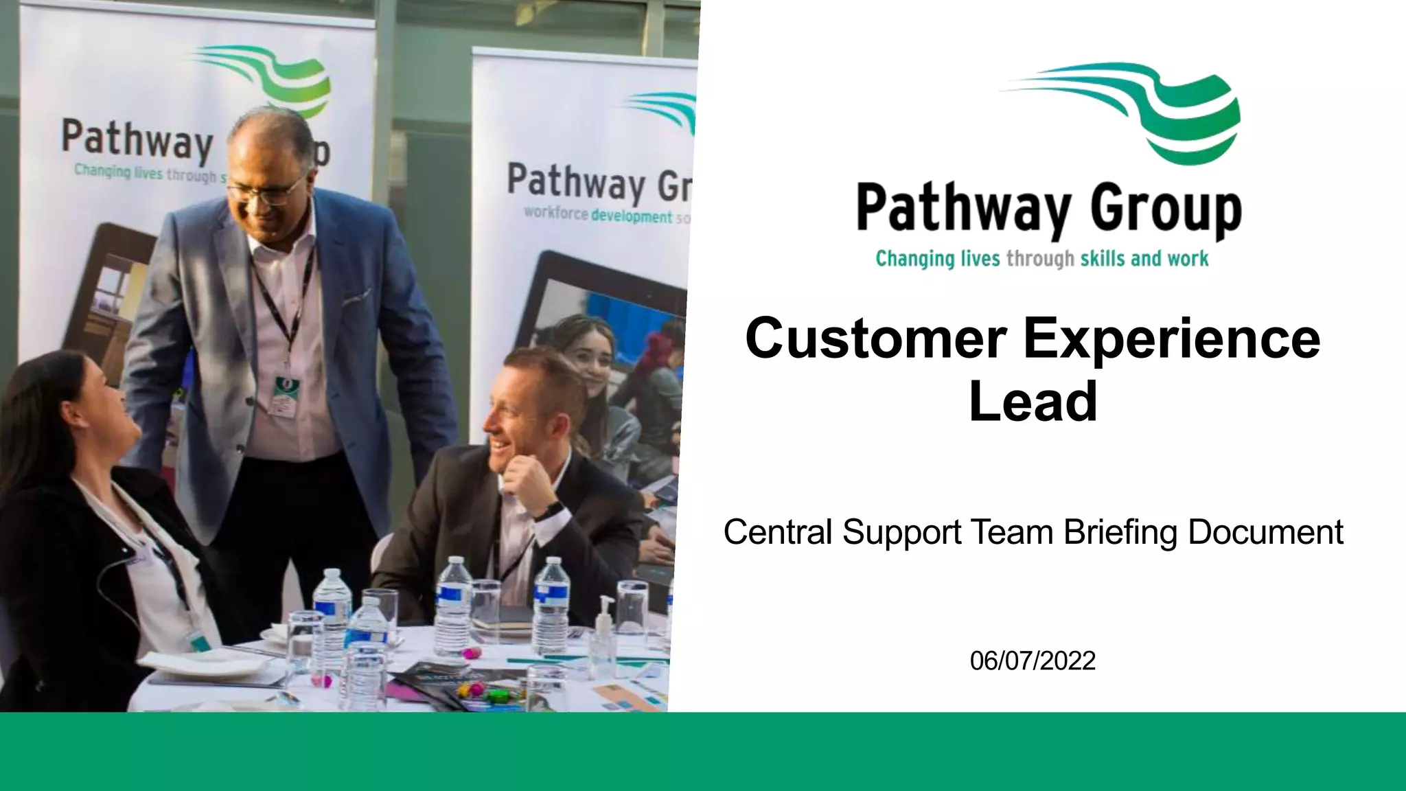 Customer Experience Lead Role | PPTX