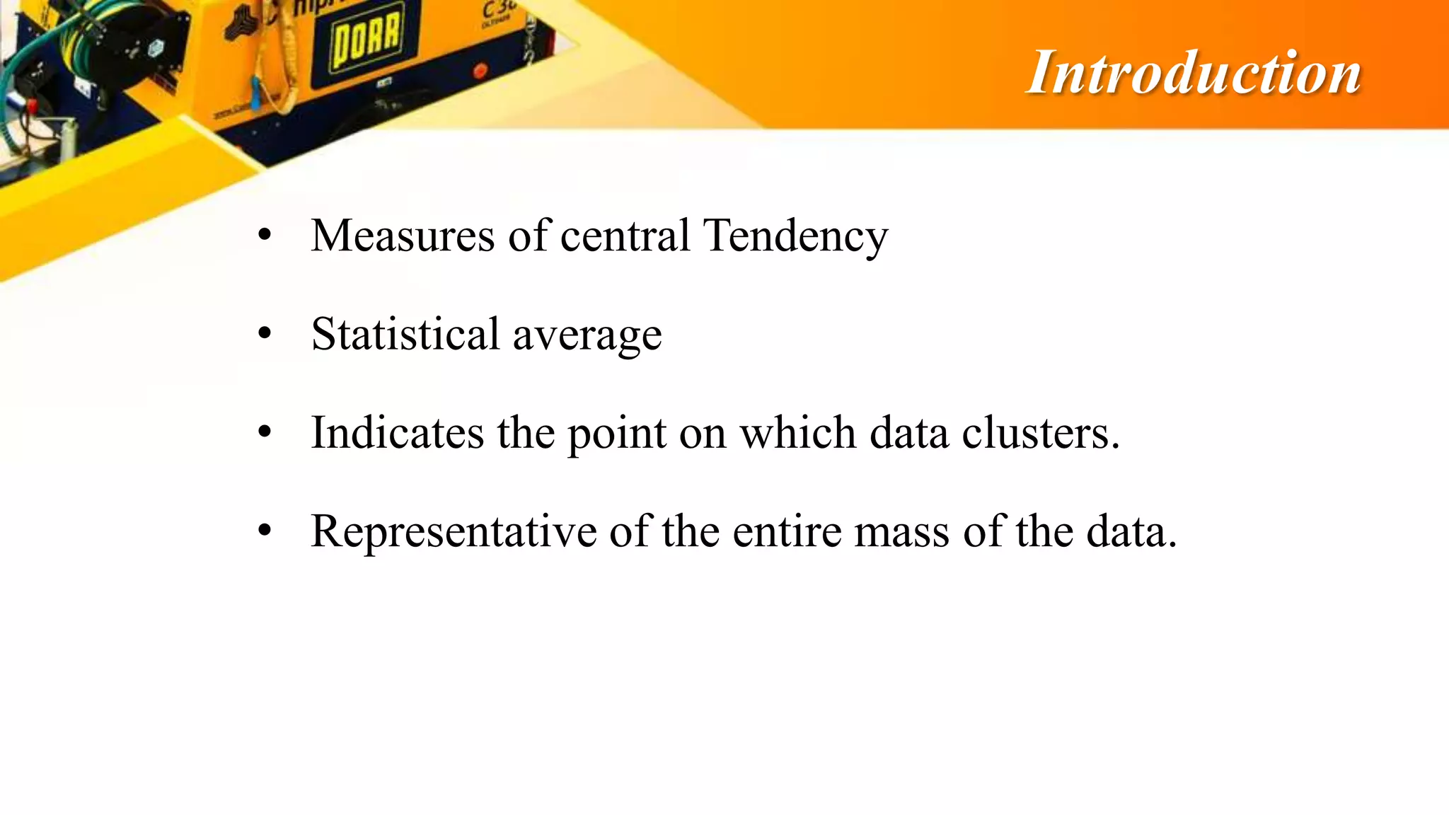Central tendency | PPTX