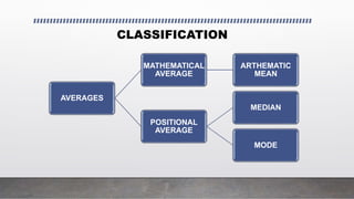 Central tendency | PPT