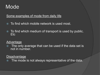 Central tendency | PPT
