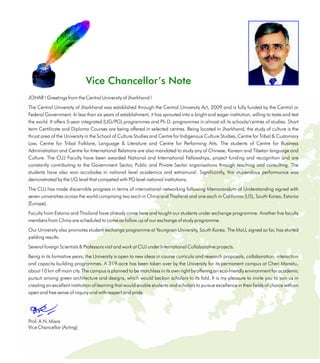 Central university of jharkhand prospectus 2016 17 educationiconnect ...