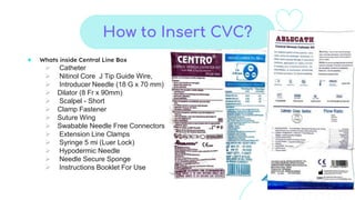 Central Venous Access | PPTX