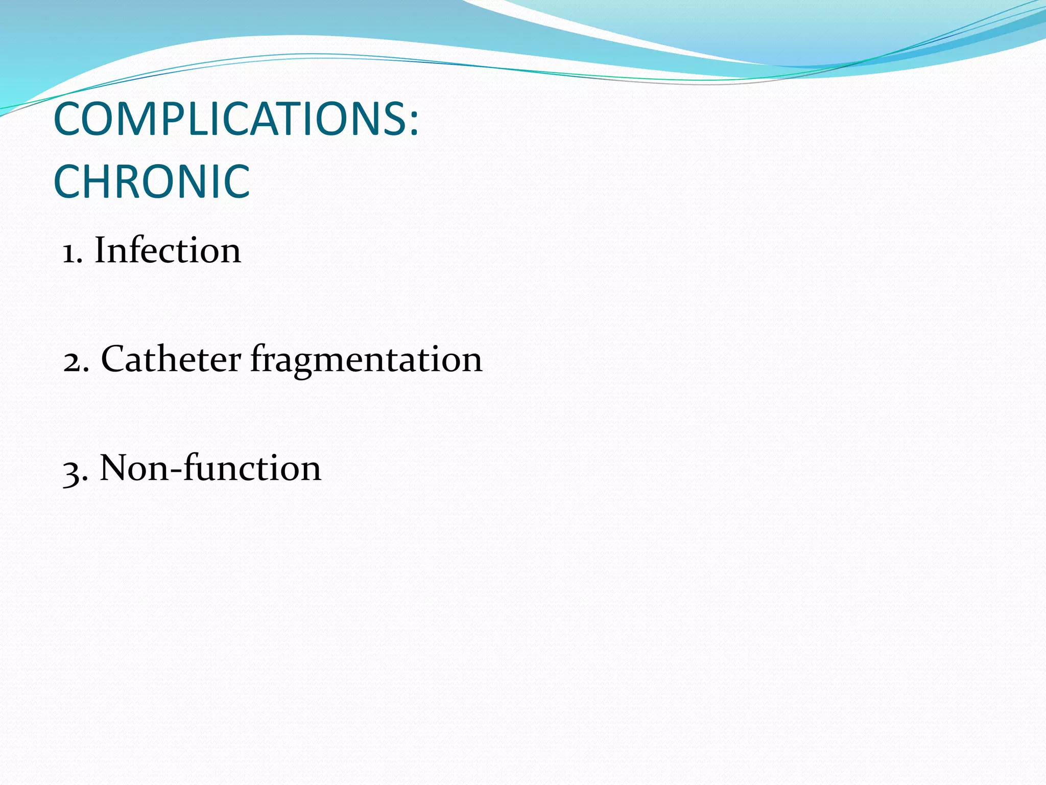 Central venous access catheter | PPTX